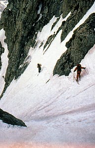 Kristen Ulmer First Female Descent of the Grand Teton, Photo Credit Tom ...