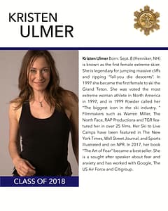Kristen Ulmer Ski Hall of Fame | Kristen Ulmer